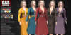 Second Life Marketplace - GAS [Dress Gabriella - 10 Colors w/HUD FATPACK]
